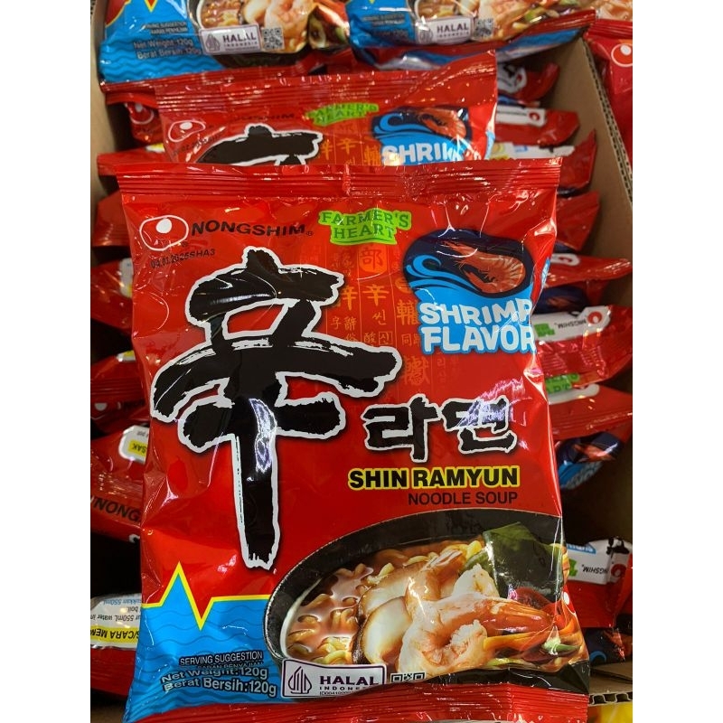 Jual NONGSHIM SHIN RAMYUN SHRIMP FLAVOR | Shopee Indonesia