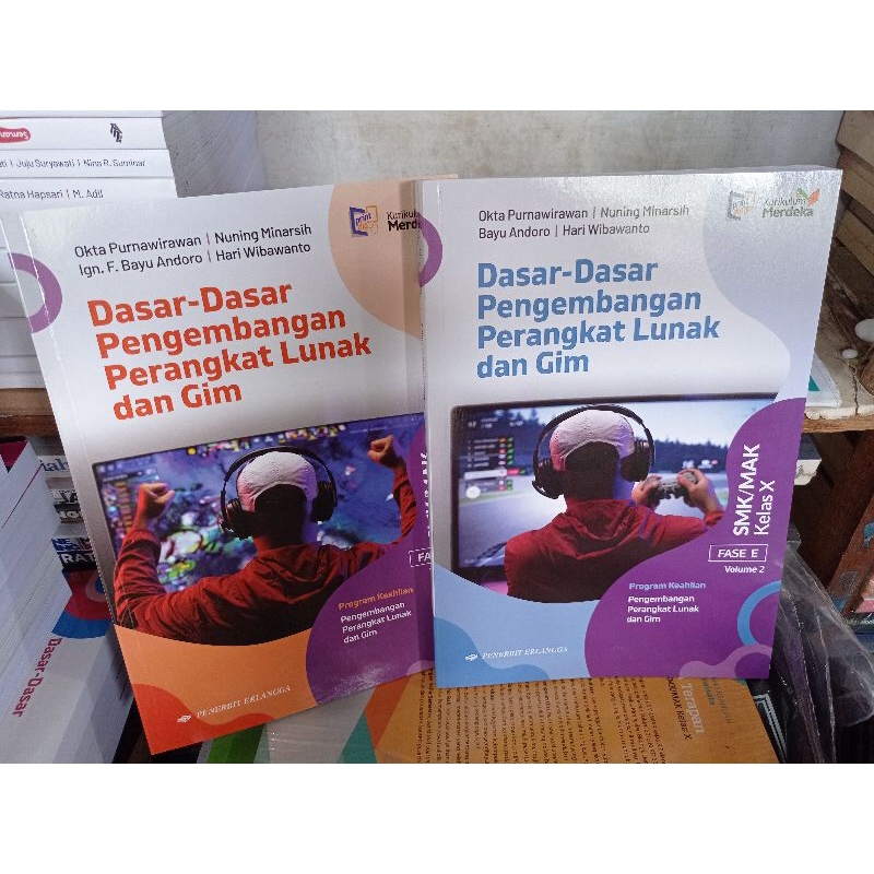 Jual Dasar - dasar pengembangan perangkat lunak dan gim kelas 1 SMK ...