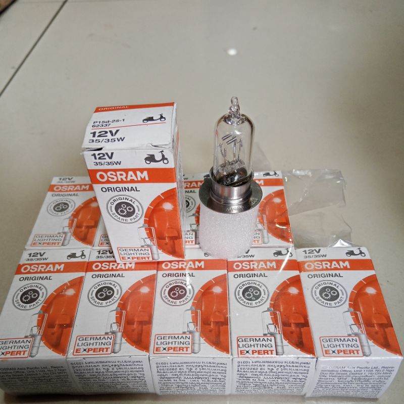 Jual bohlam lampu OSRAM ORIGINAL(12V-35W) | Shopee Indonesia