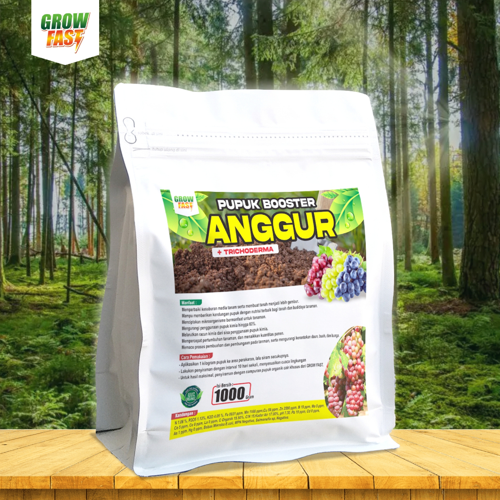 Jual Pupuk Booster Anggur 1kg media tanam anggur 1000gr pupuk pemacu ...