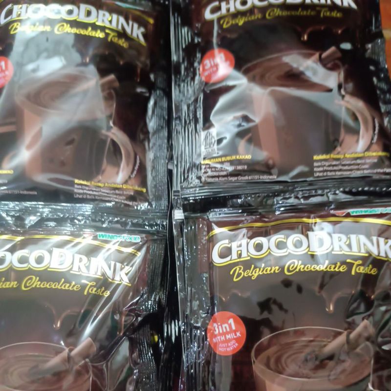 Jual ChocoDrink minuman serbuk coklat @10bks @28g | Shopee Indonesia