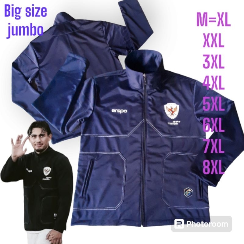 Jual jaket timnas indonesia navy erspo terbaru 2024 jaket olahraga ...