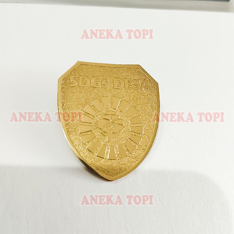Jual Pin Bros SDGs Desa Kemendesa Pin SDGs Desa Logam Kuningan - Aneka Topi | Shopee Indonesia