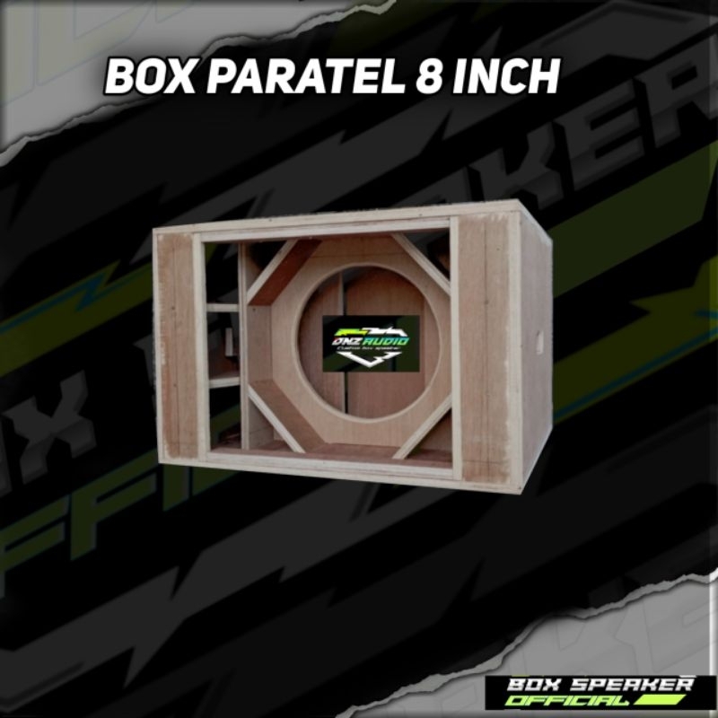 Jual Box paratel 8 inch singel mentahan box speaker | Shopee Indonesia