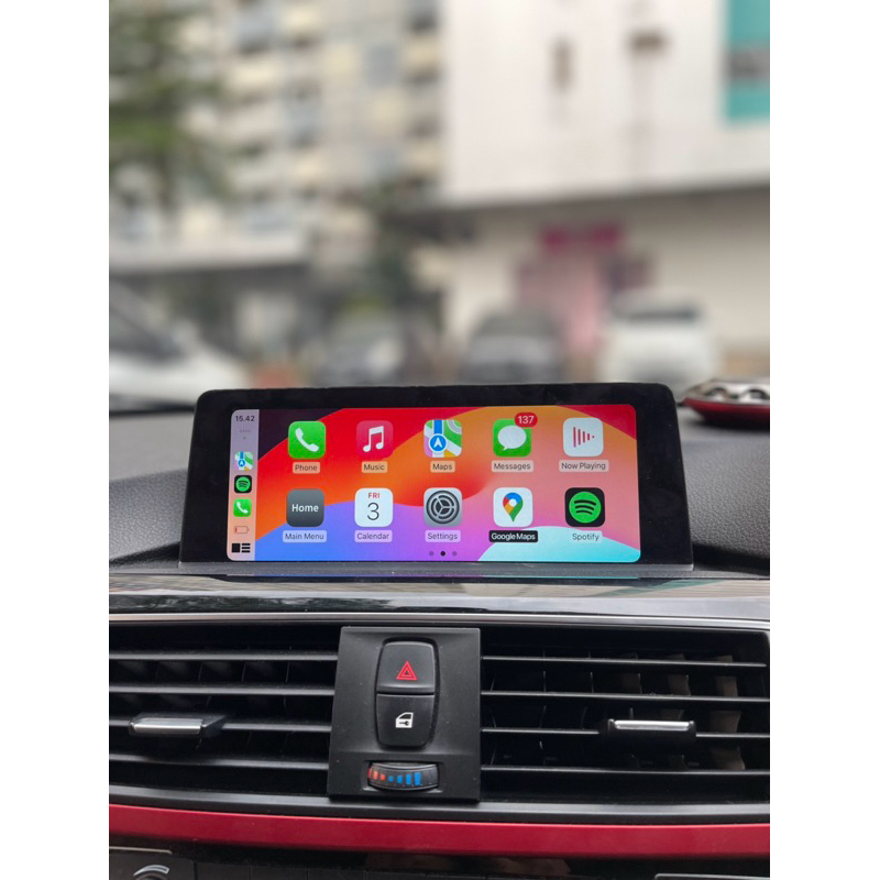 Jual WIRELESS APPLE CARPLAY ANDROID AUTO MODULE KAMERA MUNDUR BMW F30 ...