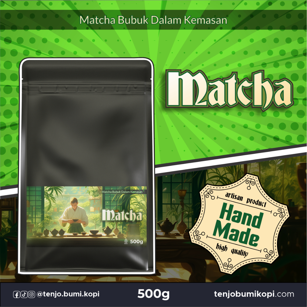 Jual Minuman Bubuk Matcha Powder Premium Grade - Artisan Handmade ...