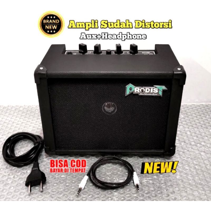 Jual Ampli Gitar Listrik -Ampli Gitar PRODIST Mini 4 Inch Sudah ...