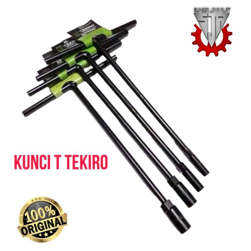 Jual Kunci T Tekiro / Kunci Buka Baut T / Kunci Sok & Socket 8 - 10 ...