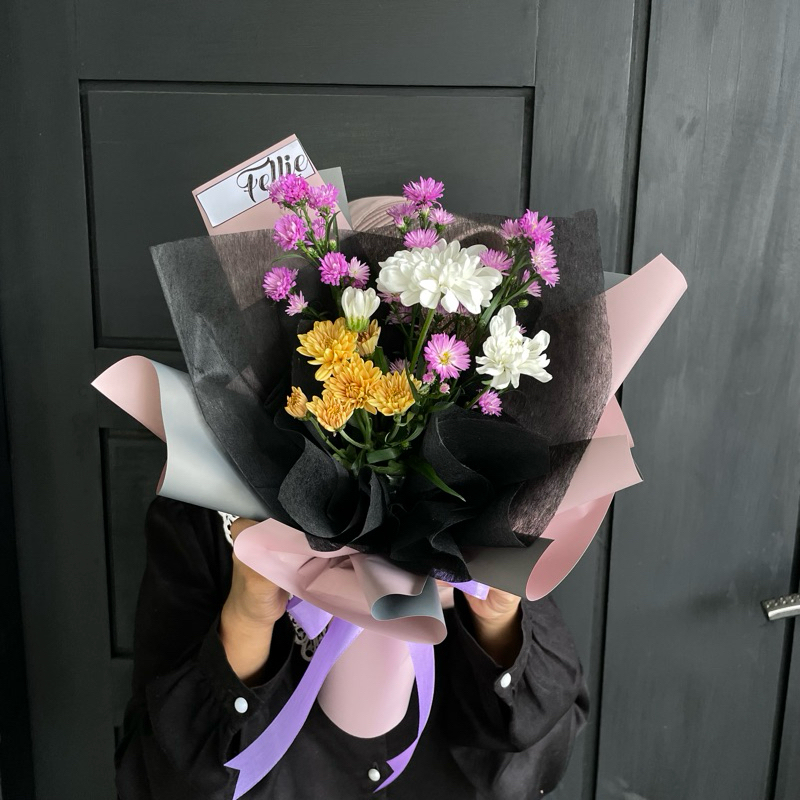 Jual SMALL Bouquet Fresh/ Buket Bunga Asli | Shopee Indonesia