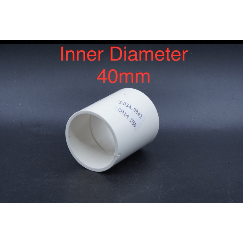 Jual White Fitting Sock Sok Lurus Inner Diameter 40mm 40 mm for Pipa ...
