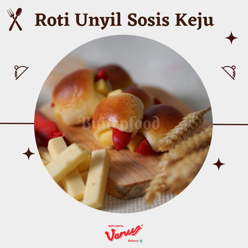 Jual Roti unyil venus bogor rasa sosis keju enak jajanan murah dan ...