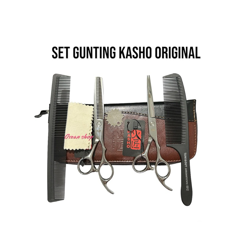 Jual SET GUNTING KASHO / GUNTING RAMBUT SALON ORI | Shopee Indonesia