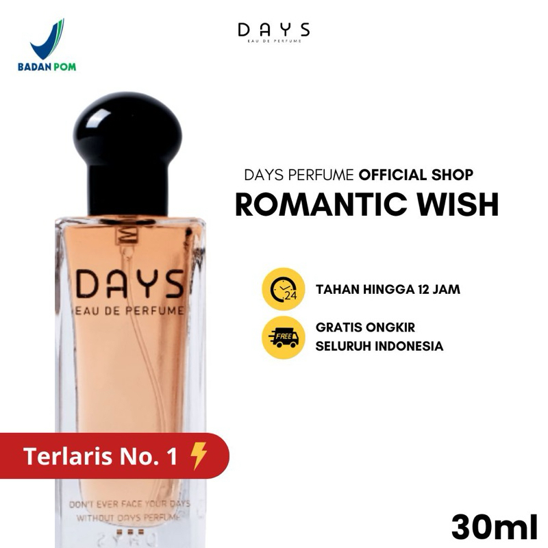 Jual Days parfum inspired by ROMANTIC WISH | Shopee Indonesia