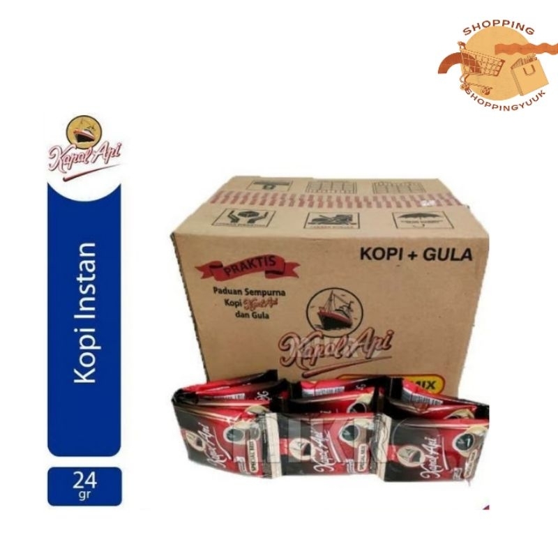 Jual Kopi Kapal Api Special Mix 23g (120 sachet/1 karton) | Shopee ...