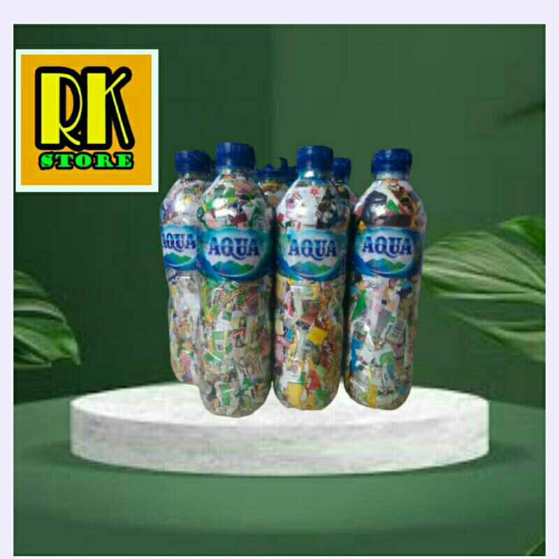 Jual Ecobrick botol Aqua/ Le Mineral 600 Ml | Shopee Indonesia