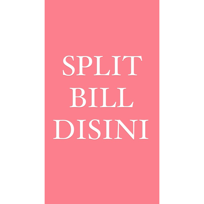 Jual SPLIT PAYMENT DISINI | Shopee Indonesia