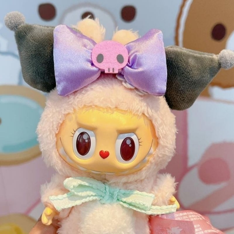 Jual pop mart labubu macaroon headband sanrio accessories my melody ...