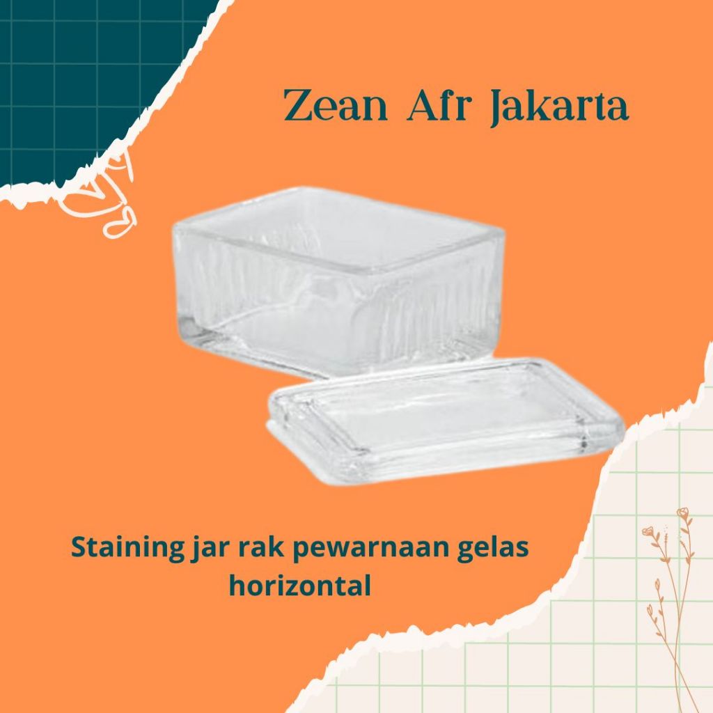 Jual Staining jar rak pewarnaan gelas horizontal | Shopee Indonesia