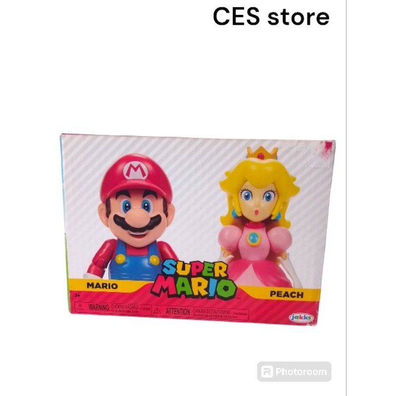 Jual action figure mainan toys super mario peach jakks pacific | Shopee ...