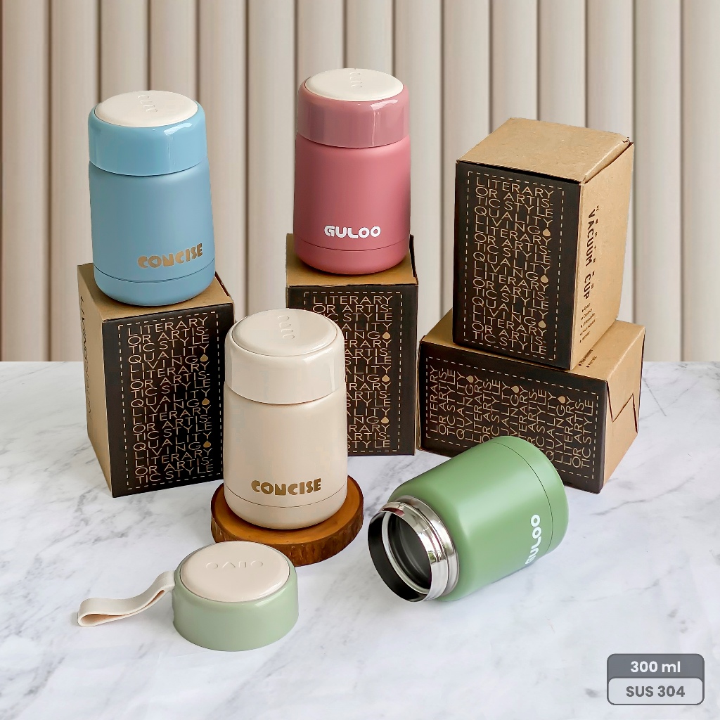 Jual WWEISHOP TUMBLER KOREA MINI PORTABLE SUS 304 DOUBLE VACUM CUP ...