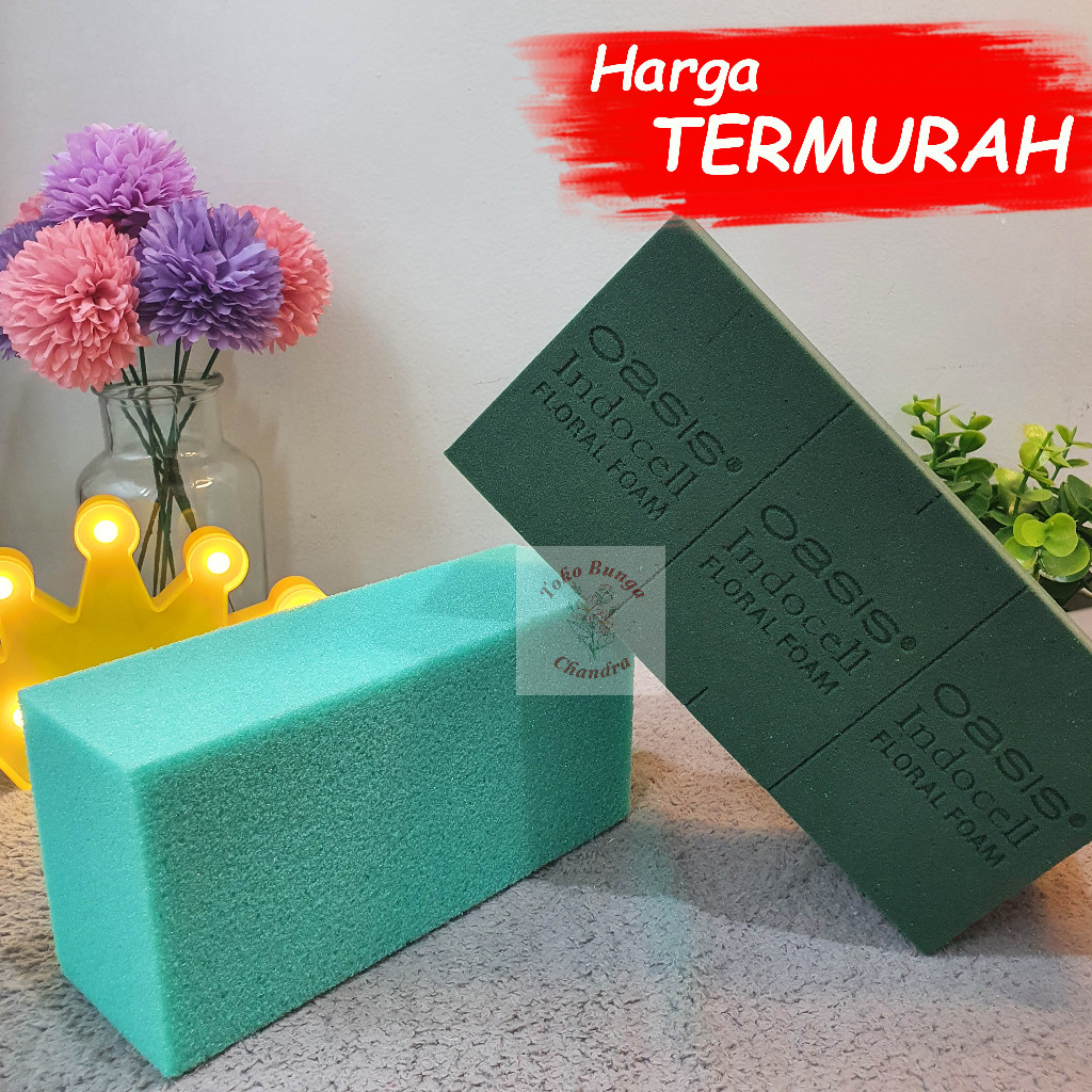 Jual [ ECER TERMURAH ] SAVANA DRY FLORAL FOAM SATUAN / BUSA BUNGA ...