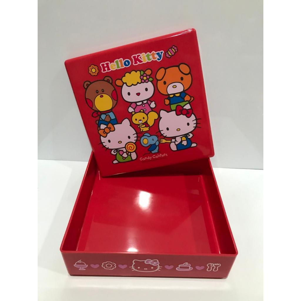 Jual BOX KOTAK CANDY ADA TUTUP HELLO KITTY ORIGINAL BAHAN MELAMIN WARNA ...