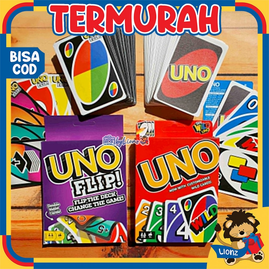 Jual Mainan Kartu Uno Flip & Wild | Shopee Indonesia