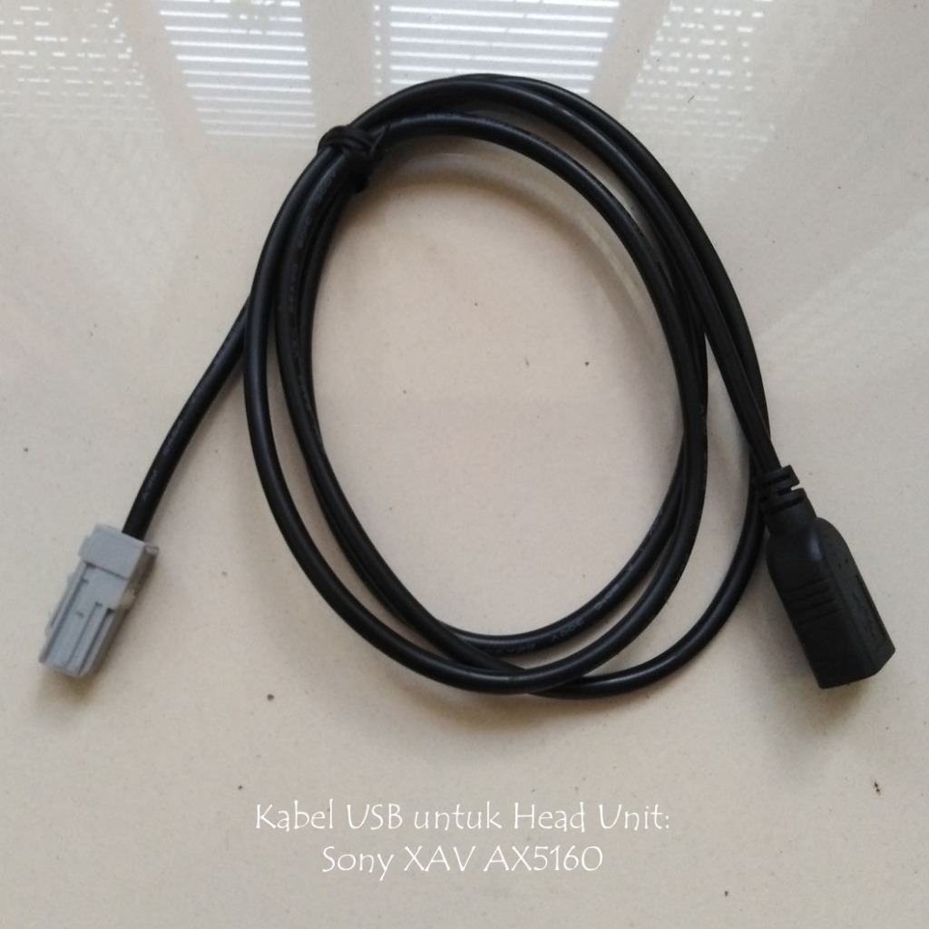 Jual Kabel USB untuk Head Unit Sony XAV AX5160/Sony XAV-AX5160 | Shopee ...