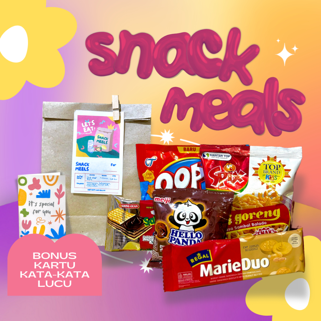 Jual Mini Gift Snack Kado Hadiah Ulang Tahun dan Wisuda (free kartu kata-kata lucu dan kartu ...