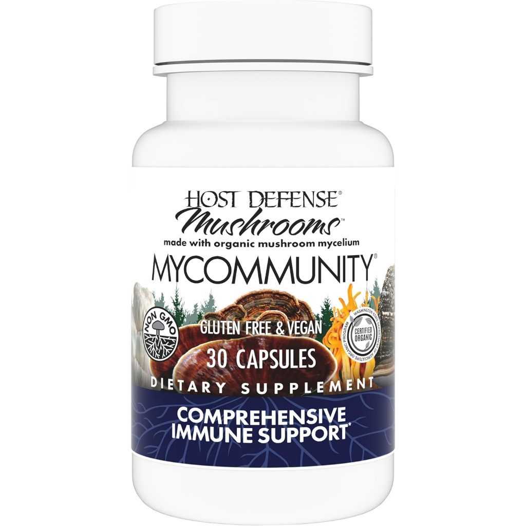 Jual Host Defense MyCommunity Capsules - 17 Species Blend Mushroom ...