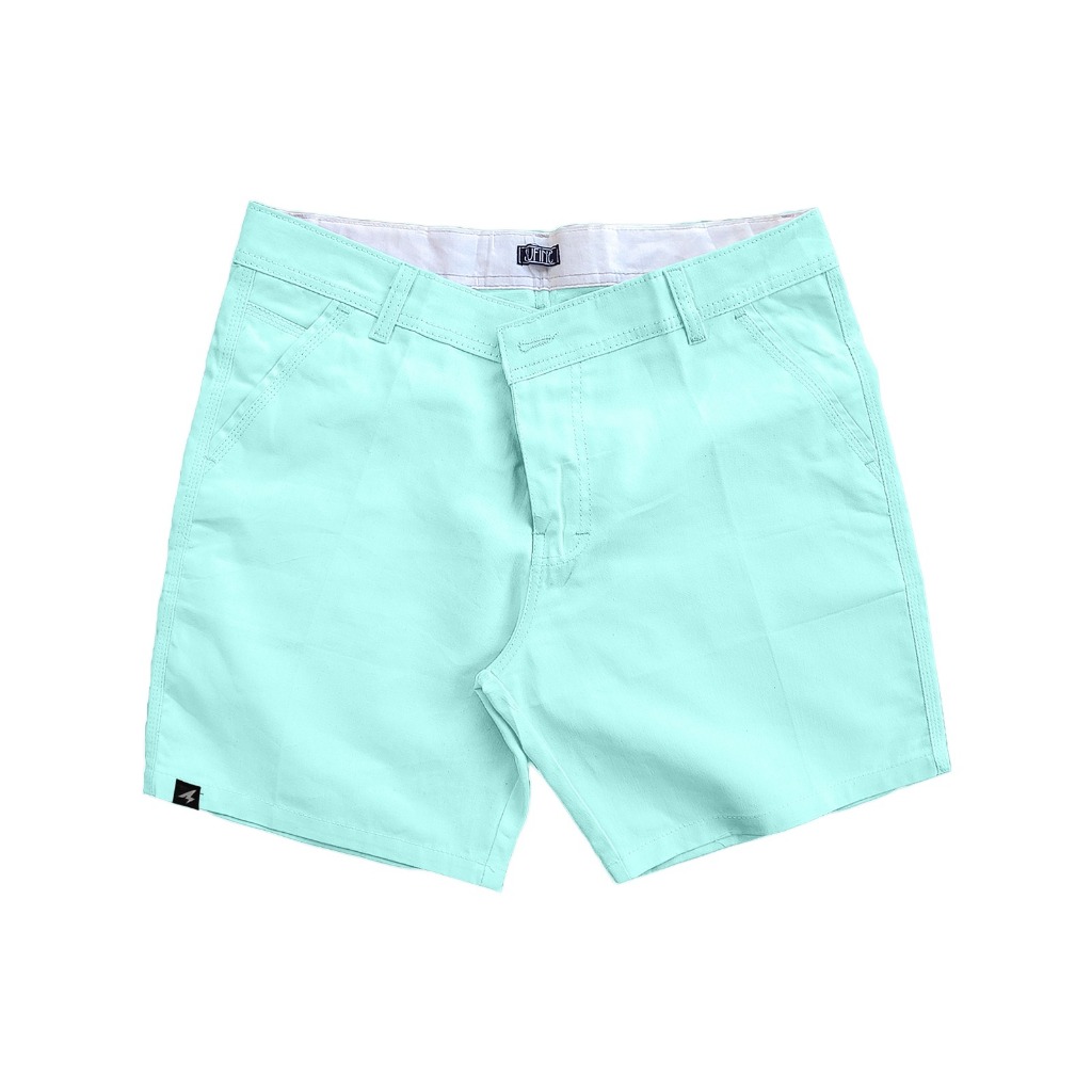 Jual SUFINE-CHINOS PENDEK PARASUT "CYAN" PREMIUM PRIA | Shopee Indonesia