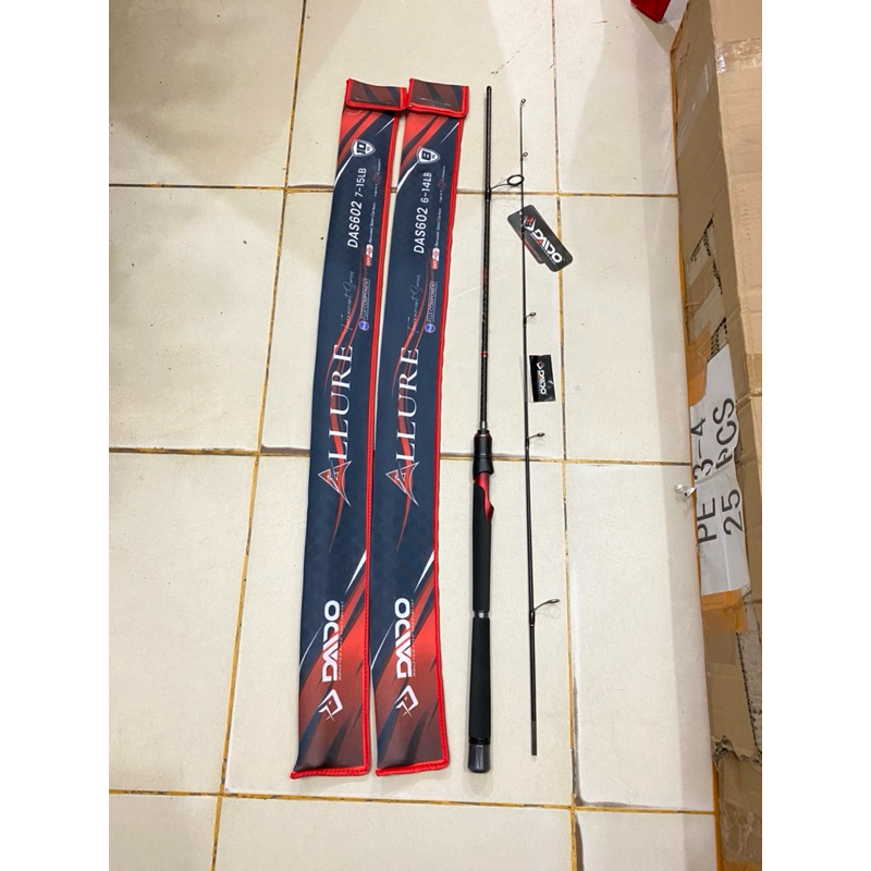 Jual Rod Daido Allure Spinning Carbon solid | Shopee Indonesia