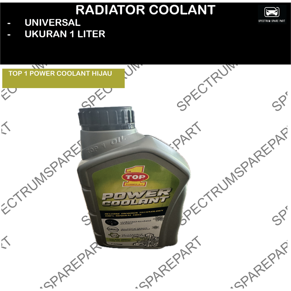 Jual RADIATOR CAIRAN POWER COOLANT TOP 1 1 LITER HIJAU | Shopee Indonesia
