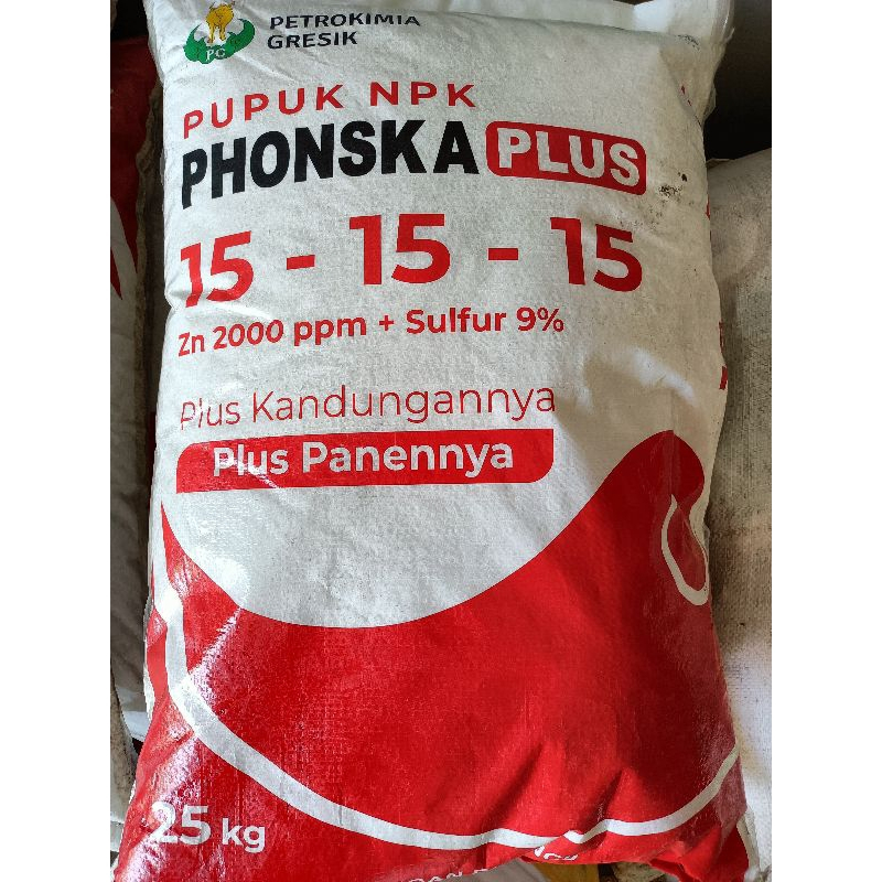 Jual Phonska Plus 25kg Kemasan Asli Pabrik NPK Phonska Plus | Shopee ...
