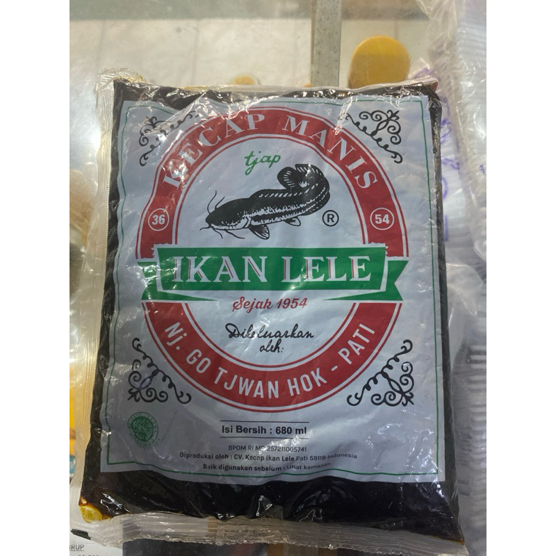 Jual KECAP MANIS LELE KHAS PATI ISI 680 ML | Shopee Indonesia