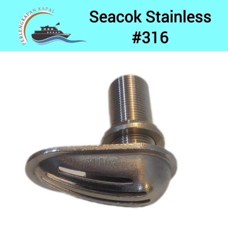 Jual Seacock Stainless #316 - 1 inchi / Saringan Kapal Stainless ...