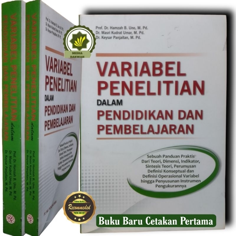 Jual Buku Pedoman Peneliti VARIABEL PENELITIAN Dalam PENDIDIKAN ...