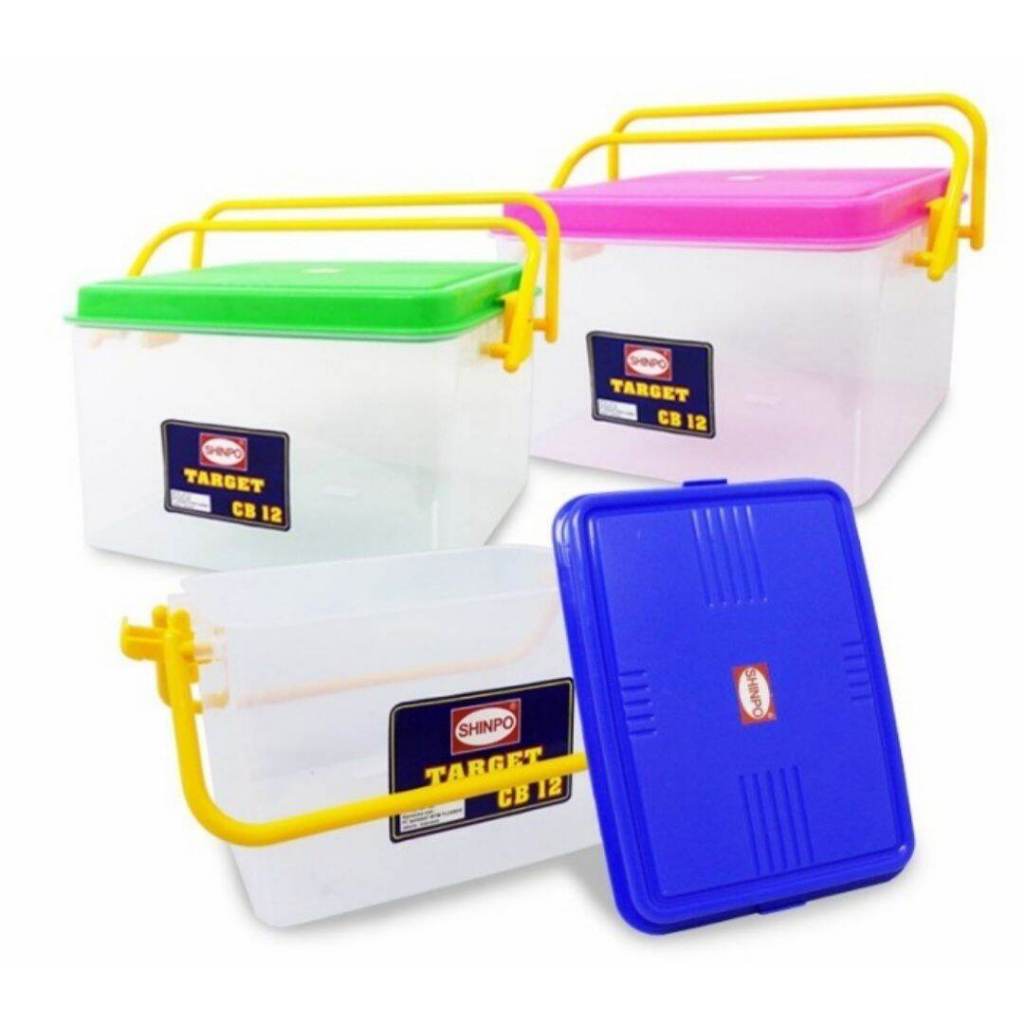 Jual Target Container Box Merk Shinpo CB 12 kapasitas 12 Liter SIP 122 ...