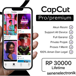 Jual Capcut Terlengkap & Harga Terbaru Agustus 2024 | Shopee Indonesia
