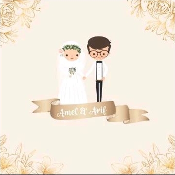 Jual UNDANGAN VIDEO DIGITAL PERNIKAHAN TEMA CREAM GOLD | WEDDING VIDEO ...