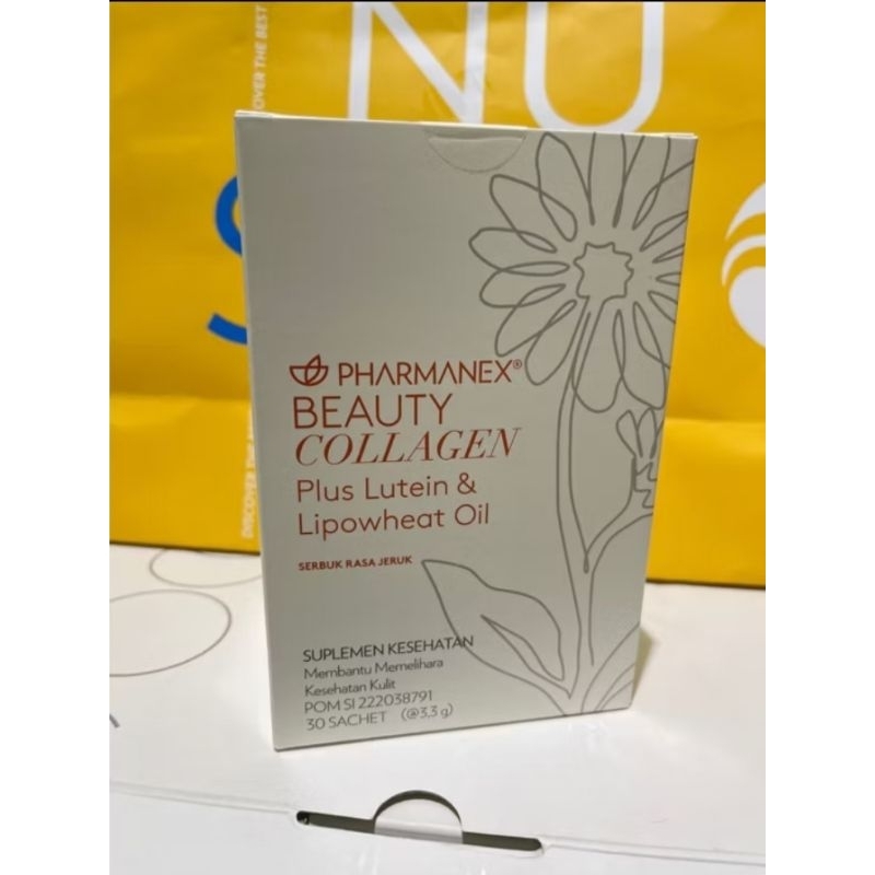 Jual NU SKIN BEAUTY COLLAGEN PLUS LUTEIN KOLAGEN RASA JERUK 1 BOX ...