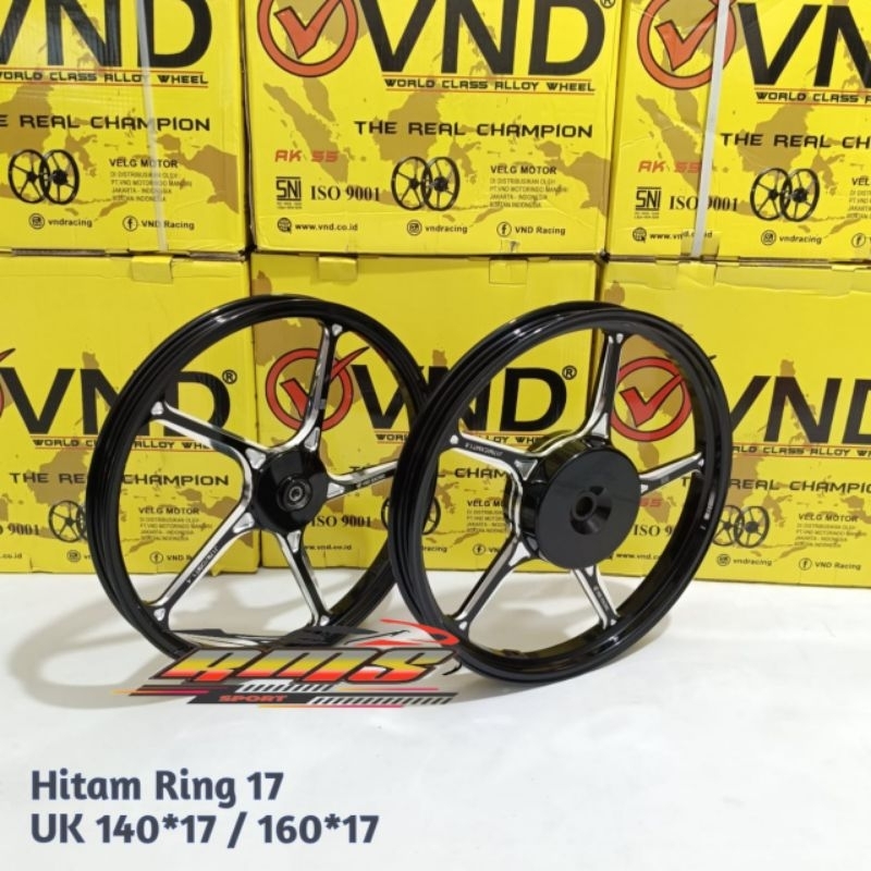 Jual VELG VND AK 55 RING 17 140*17 160*17 VARIO 125 / 150 / 110 BEAT SCOOPY SPACY GENIO ORIGINAL ...