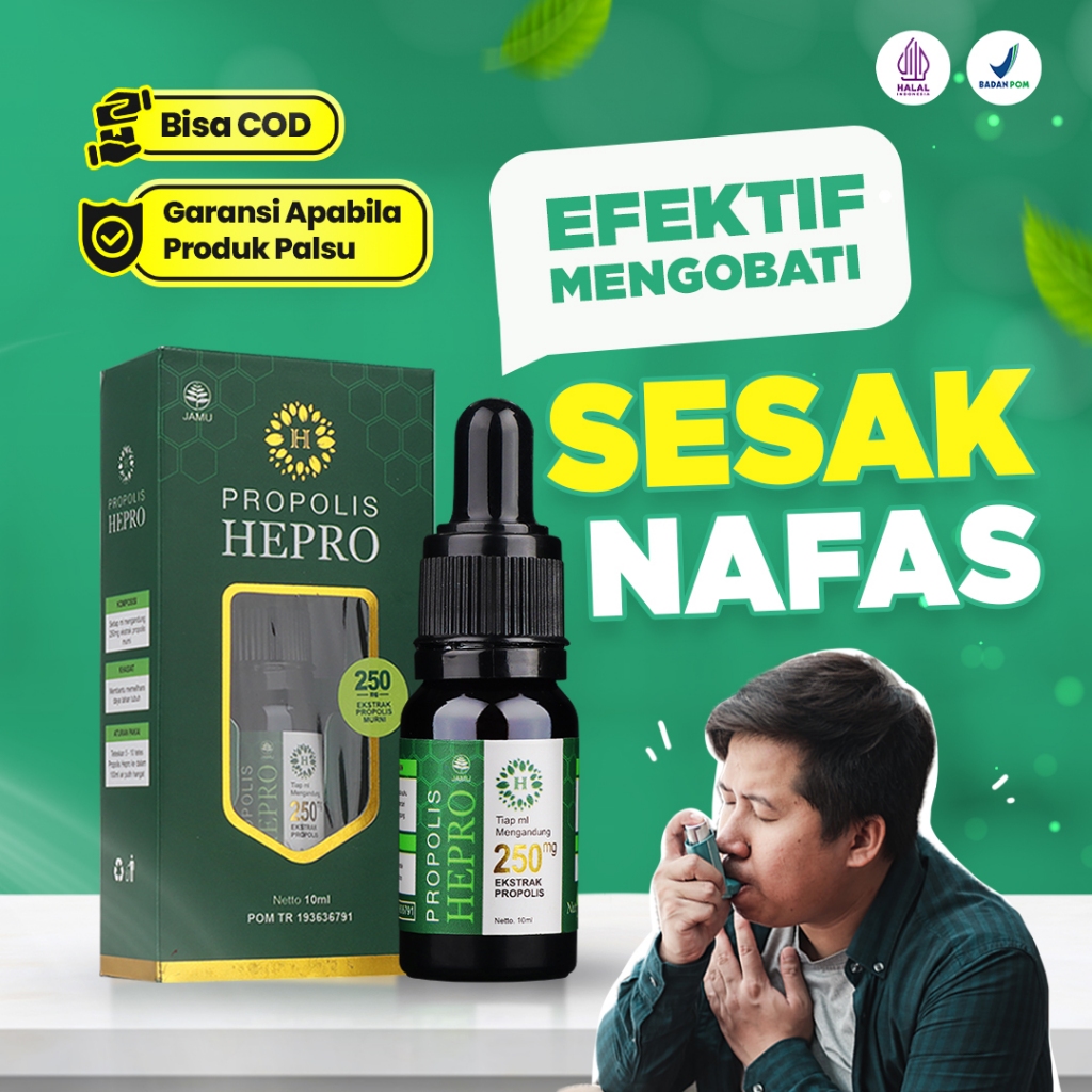 Jual Propolis Hepro Trigona Asli Indonesia 10ml Mengobati Sesak Nafas ...