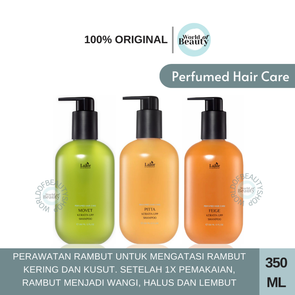 Jual WOBS | ORIGINAL Lador Perfumed Hair Care Keratin Lpp Shampoo ...