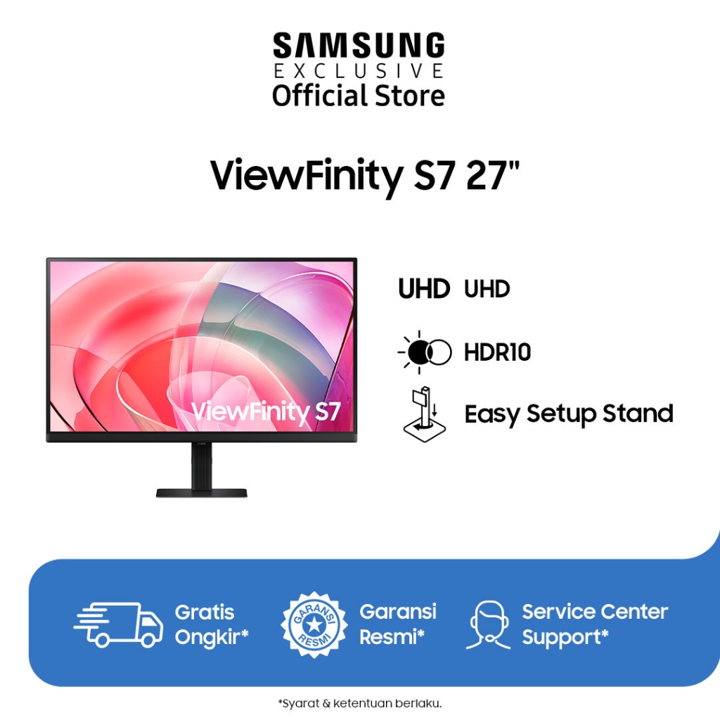 Jual Samsung ViewFinity S7 27" S70D IPS 60Hz 4K UHD HDR | Shopee Indonesia