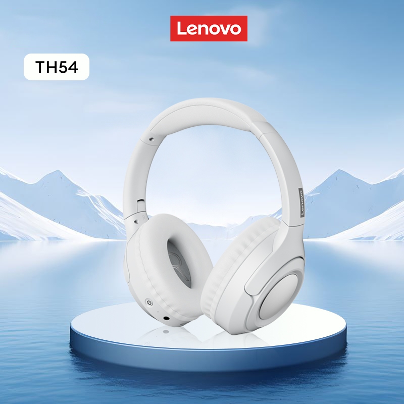 Jual Hyundai x Lenovo TH54 Wireless Bluetooth 5.4 Headphones Heavy Bass ...