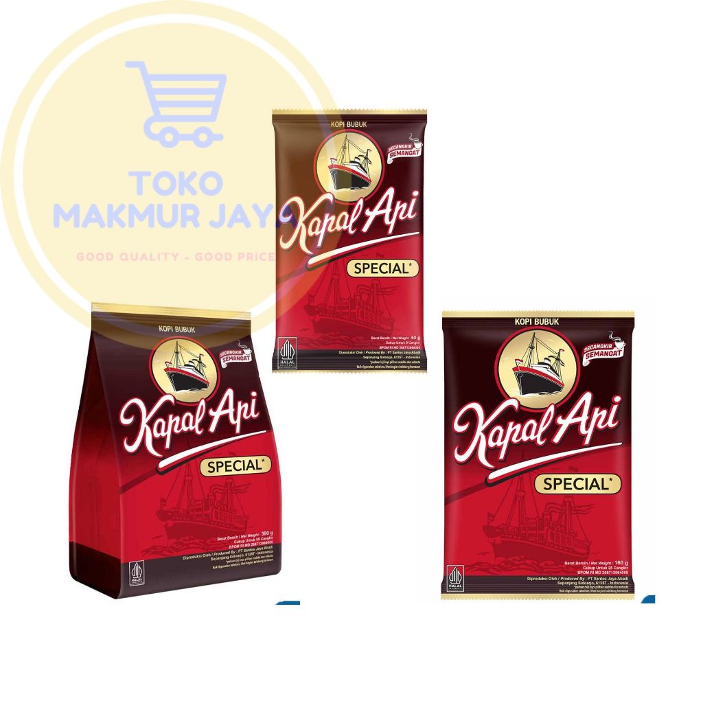 Jual KAPAL API KOPI POUCH 350/150/60gr | Shopee Indonesia