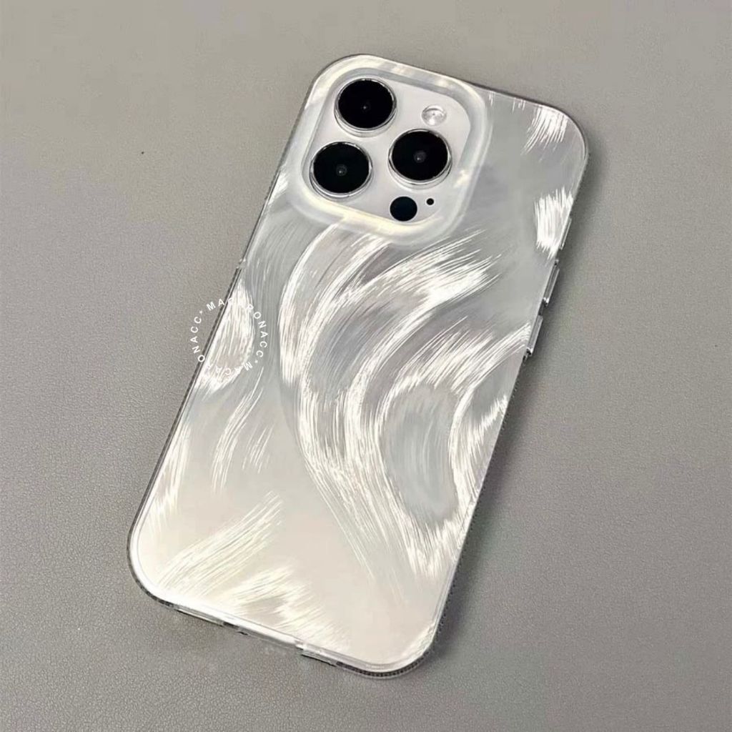 Jual New! Silver Feather Hologram Case Iphone - Hardcase/Casing Hp ...