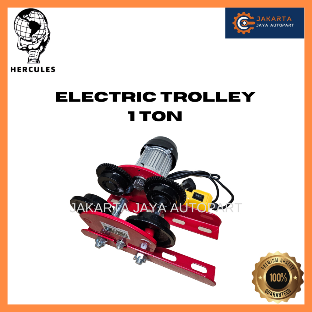 Jual Electric Trolley 1 Ton Untuk Mini Electric Hoist Hercules | Shopee ...