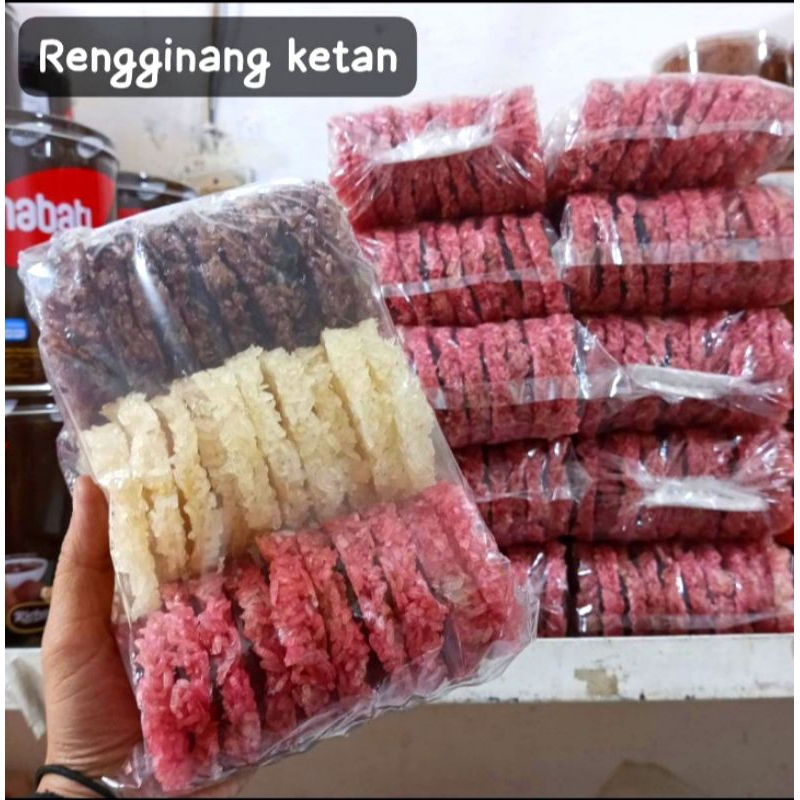 Jual Rengginang Ketan Mentah Rasa Bawang Dan Terasi Isi 30 /Renyah ...